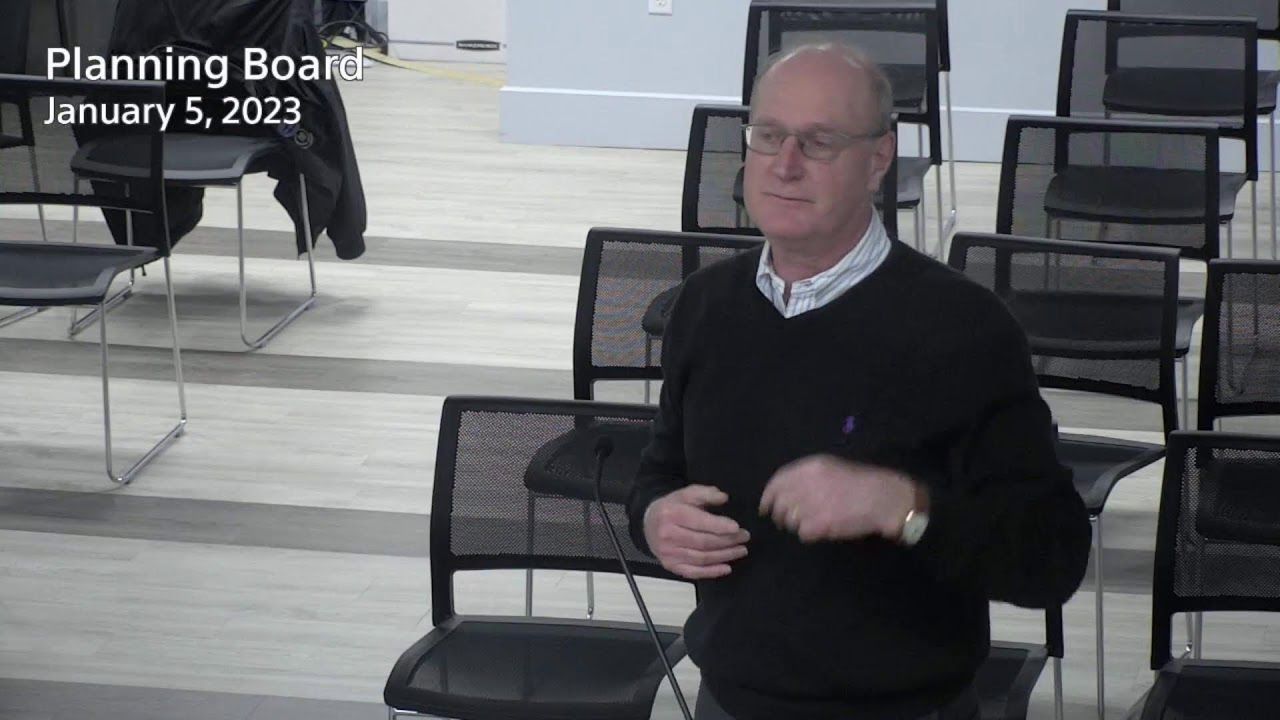 Planning Board meeting January 5, 2023