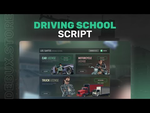 [ ESX] [OPEN SOURCE] Vehicle Driving School (Redesign) ! DISCOUNT ...
