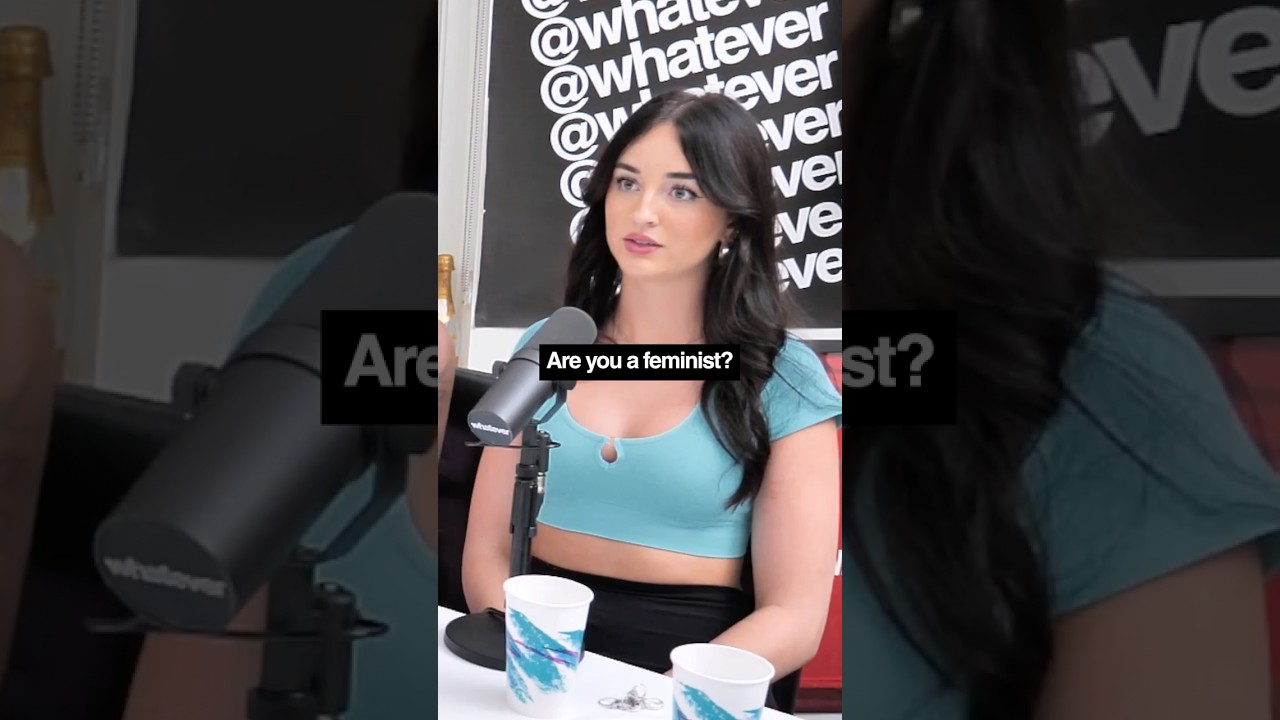 She is a feminist but doesn't know what a feminist is?! Whatever Podcast with Brian Atlas