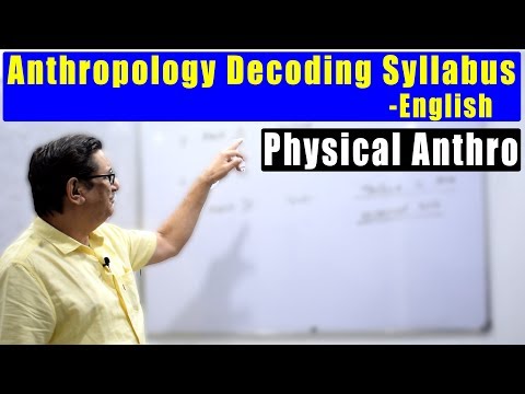 Anthropology Decoding Syllabus - Physical By Vijay Singh - English