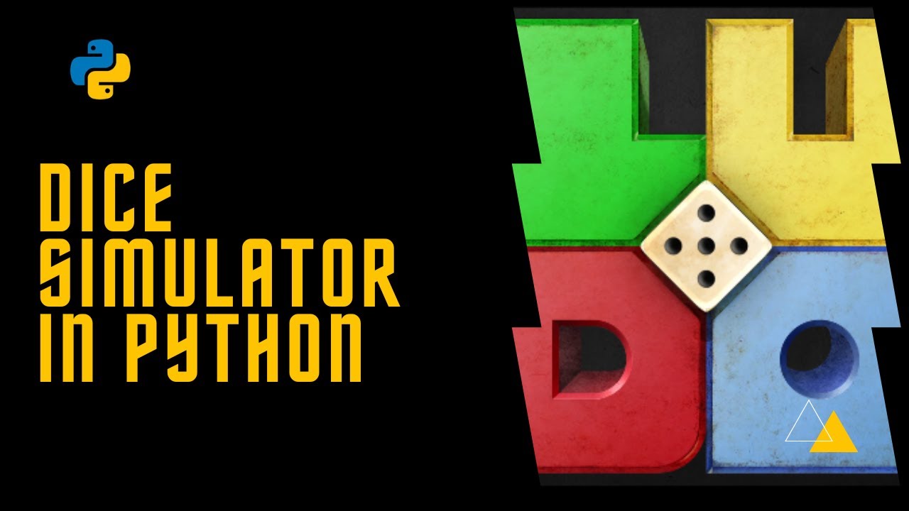 Dice rolling Simulator in python|How to create a  Dice simulator using Python |Python projects 2021