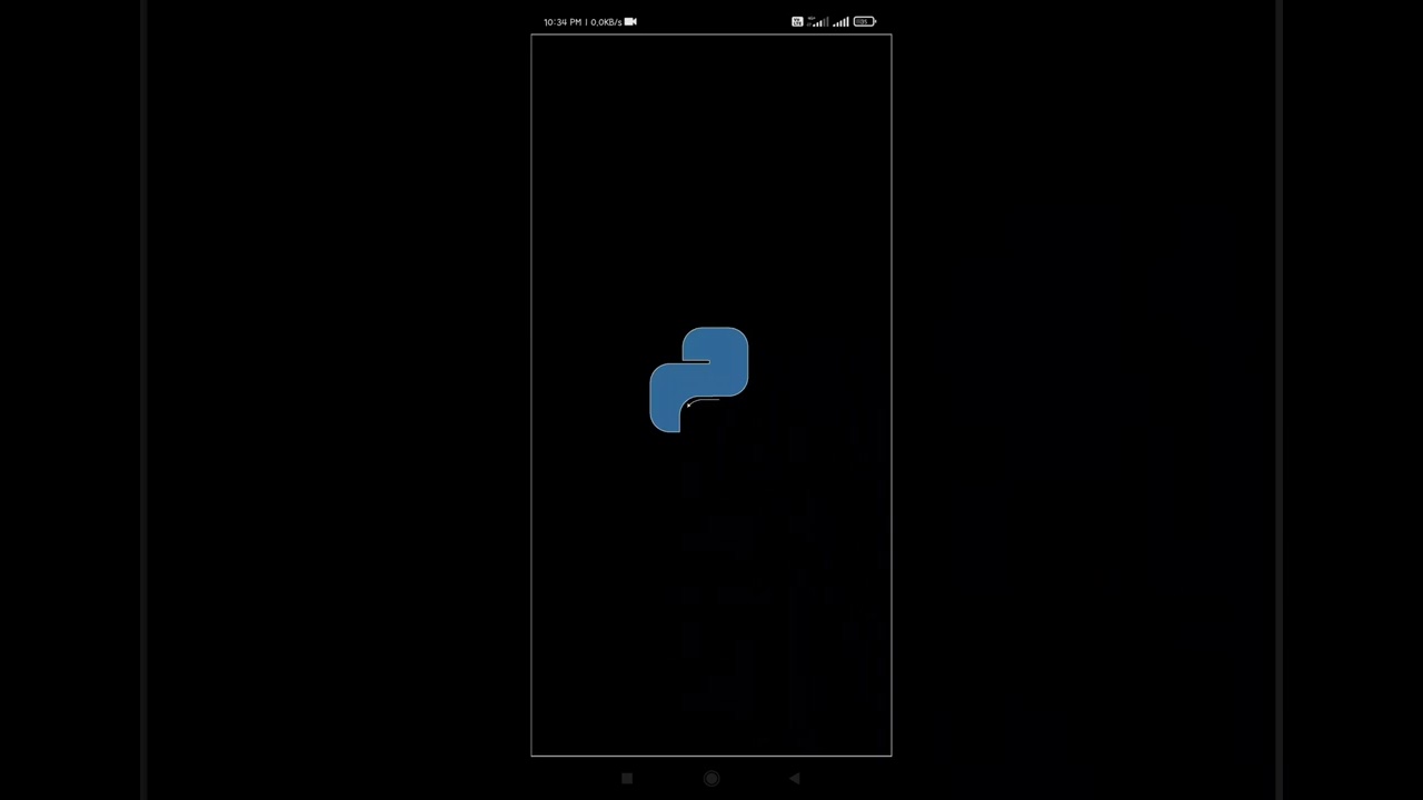 Python logo using Python code🤣🤣