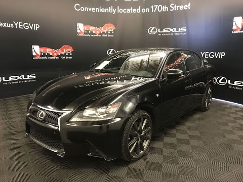 2014 Lexus GS 350 Black Review Edmonton Alberta - Lexus of Edmonton