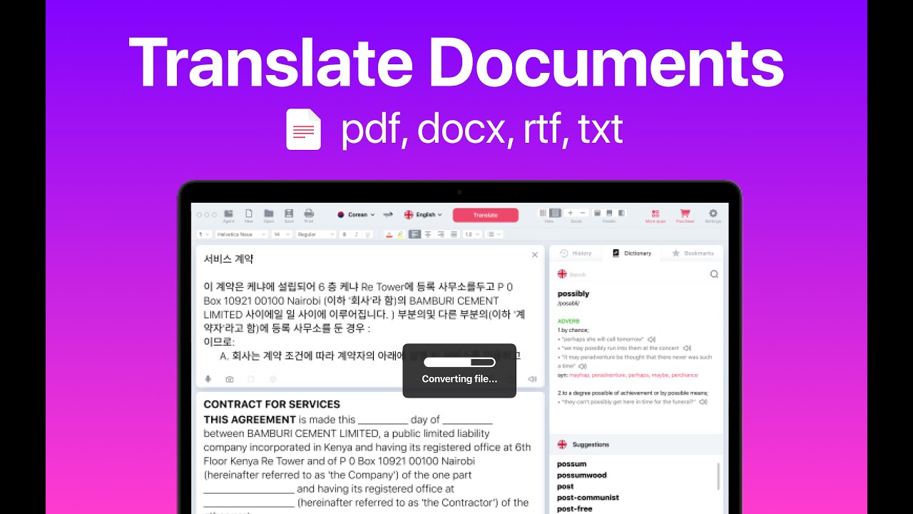 Translation apps for Windows and MacOS | Lingvanex