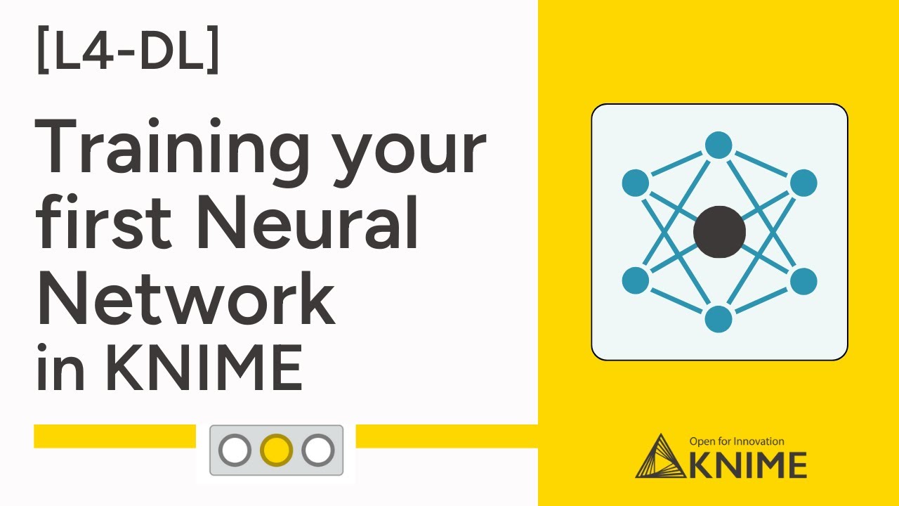 Training your first Neural Network in KNIME
