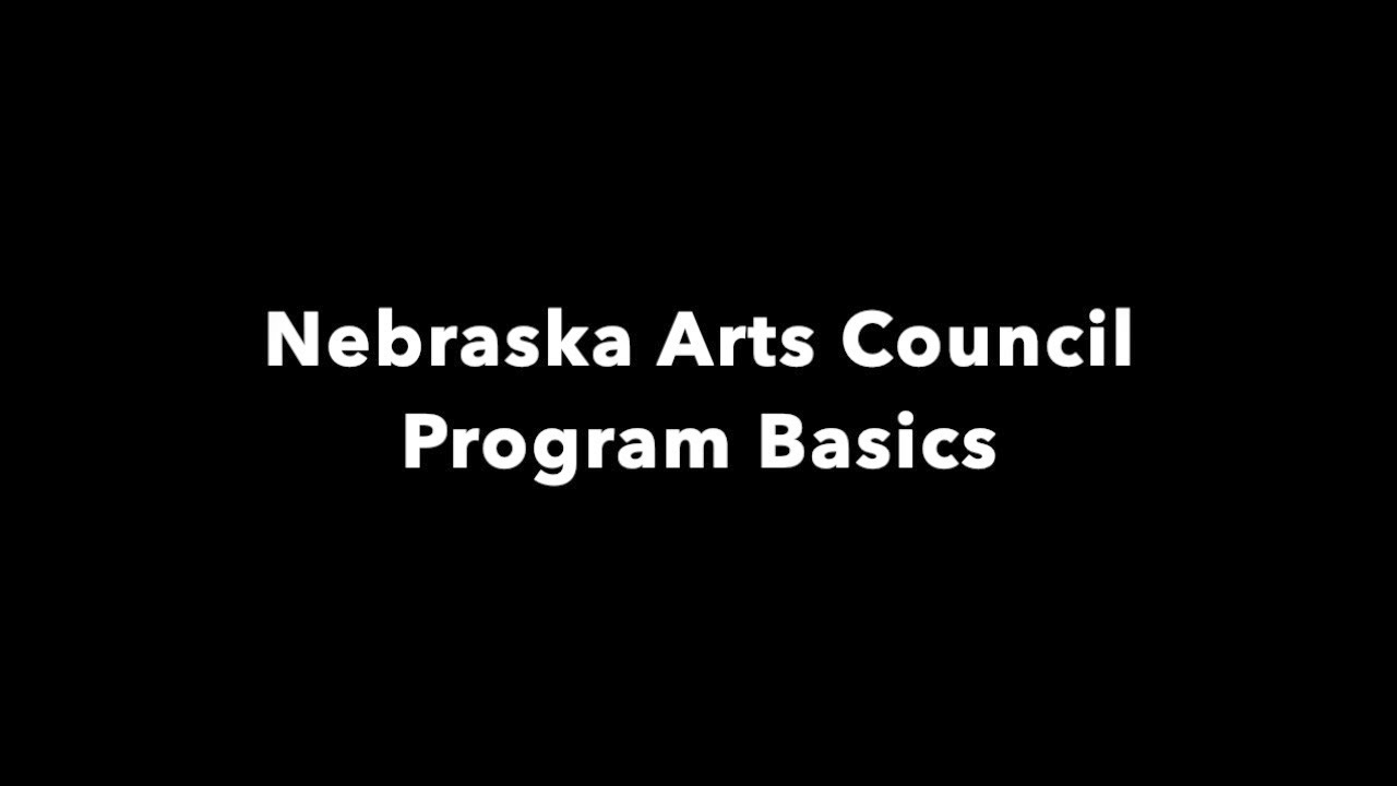 FY26 Floating Deadline Grants open - Nebraska Arts Council