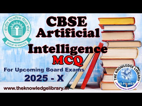 CBSE Class 10 Artificial Intelligence MCQ Revision for Board Exam 2025 | MCQ for Class X Board Exam