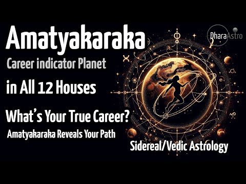 Amatyakaraka in All 12 Houses | Vedic Astrology Secrets of Career, Karma & Soul's Duty #astrology