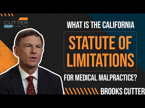 What Is the California Statute of Limitations for Medical Malpractice?