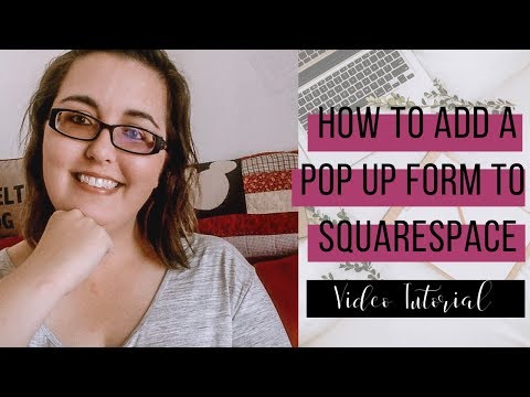 How to Add Pop Up Forms on Squarespace
