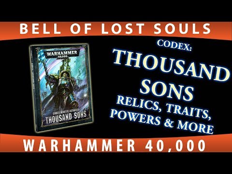 40K: Inside the Thousand Sons Codex - Relics, Stratagems, and Powers ...