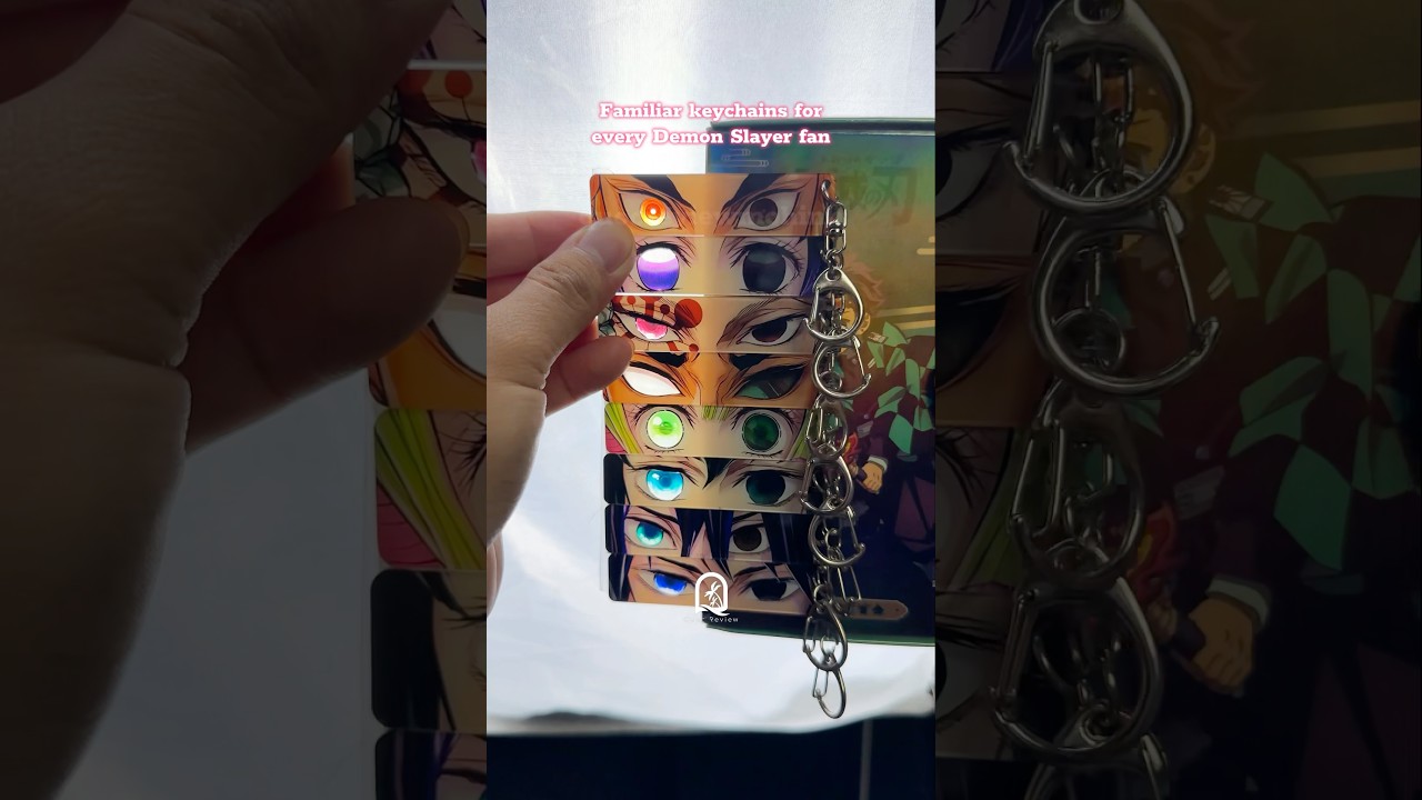 Are you a fan of Demon Slayer? #demonslayer #unboxing #keychain