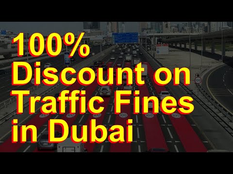 100% TRAFFIC FINES DISCOUNT in DUBAI