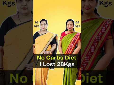 How to Lose 28 Kgs with No Carbs and Water Fasting | Food Challenge|Indian Weight Loss Diet by Richa