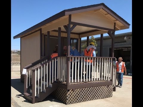 CTF 'microhome' project combines rehabilitation, education, and community service