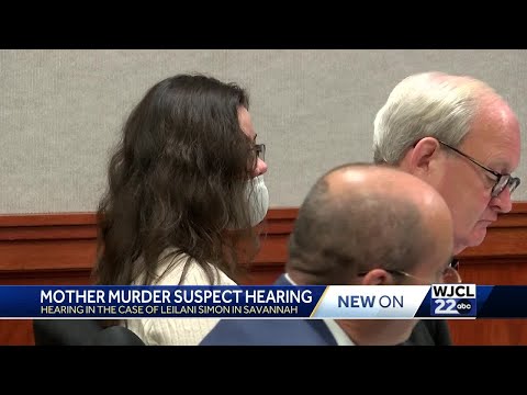 Leilani Simon appears at evidentiary hearing ahead of toddler murder trial