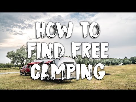 How To Find Free Camping - How We Find All Our Airstream Boondocking Spots
