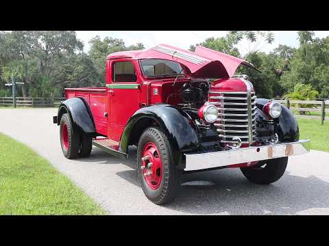 Walk around of a 1948 Diamond T Truck
