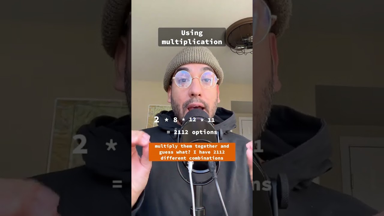 How to Solve a Math Problem Featuring Combinations #shorts