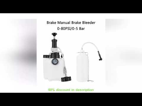 Why Everyone’s Talking About This Product! 3L Large Capacity 1Set Brake oil replacement pot Car Br