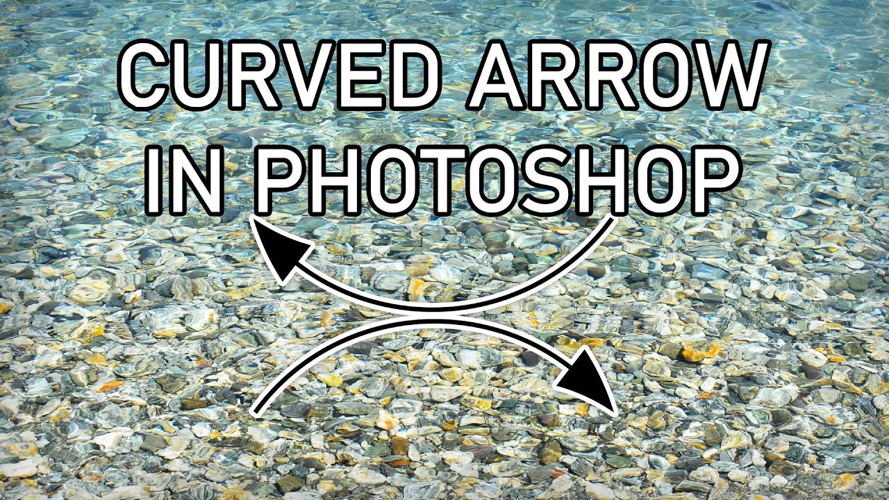 Make a curved arrow in Photoshop