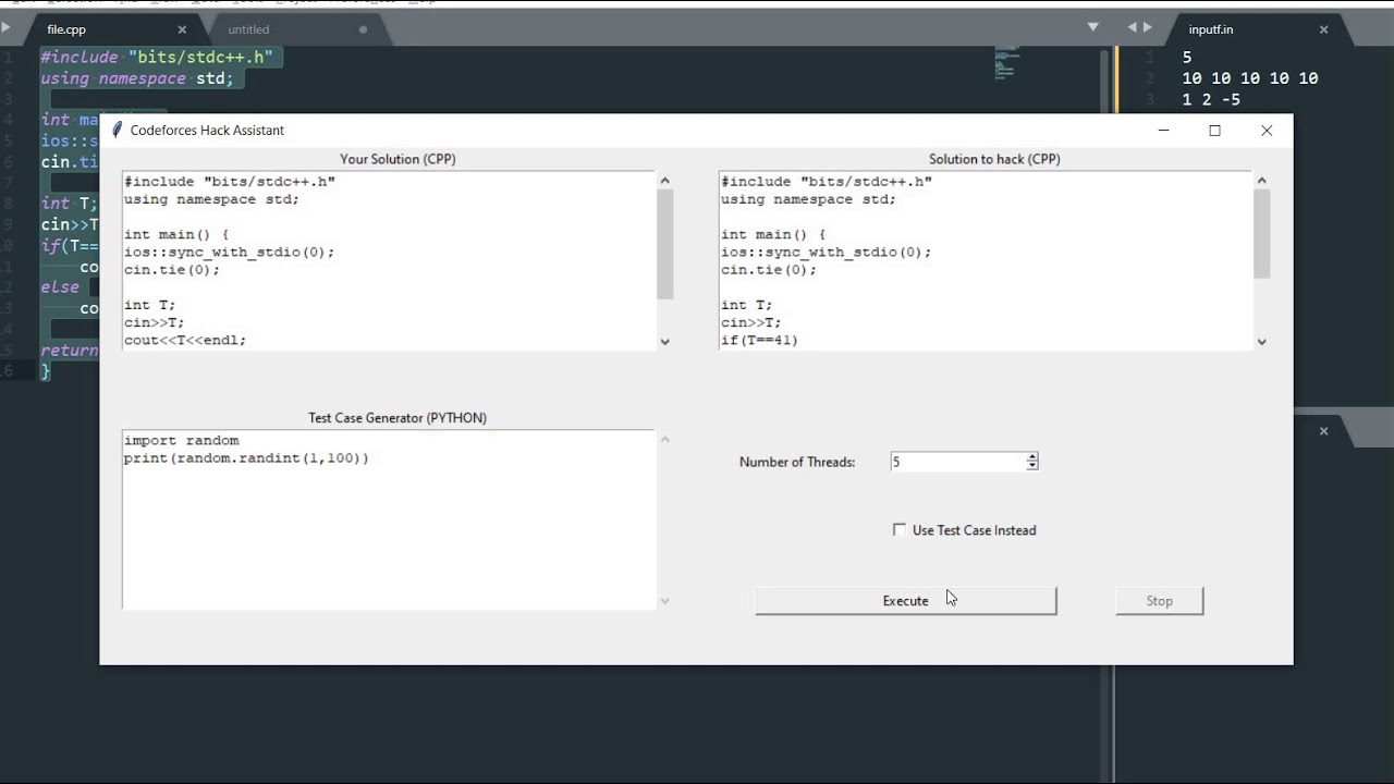 Github Art Hackcodeforces Hackassistant It Is A Tool To Make Hacking On Codeforces Easier