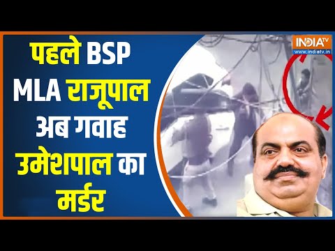BSP MLA Raju Pal News: First Raju Pal was killed, now the witness was ...
