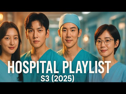 Hospital Playlist Season 3 (2025) – kim Ji Won , Ji Chang Wook, Yoo Yeon Seok & Jeon Mi Do Return!