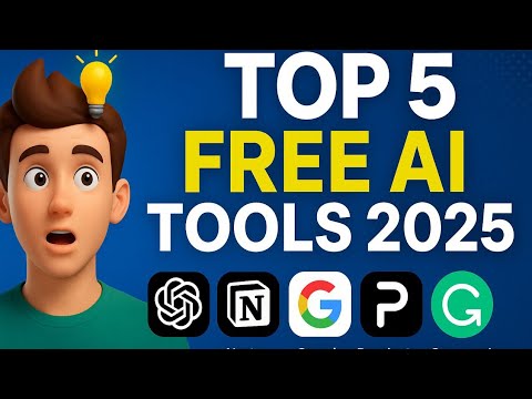 Top 5 FREE AI Tools Every Student Must Use In 2025