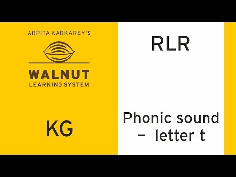 KG - RLR - Phonic sound - t