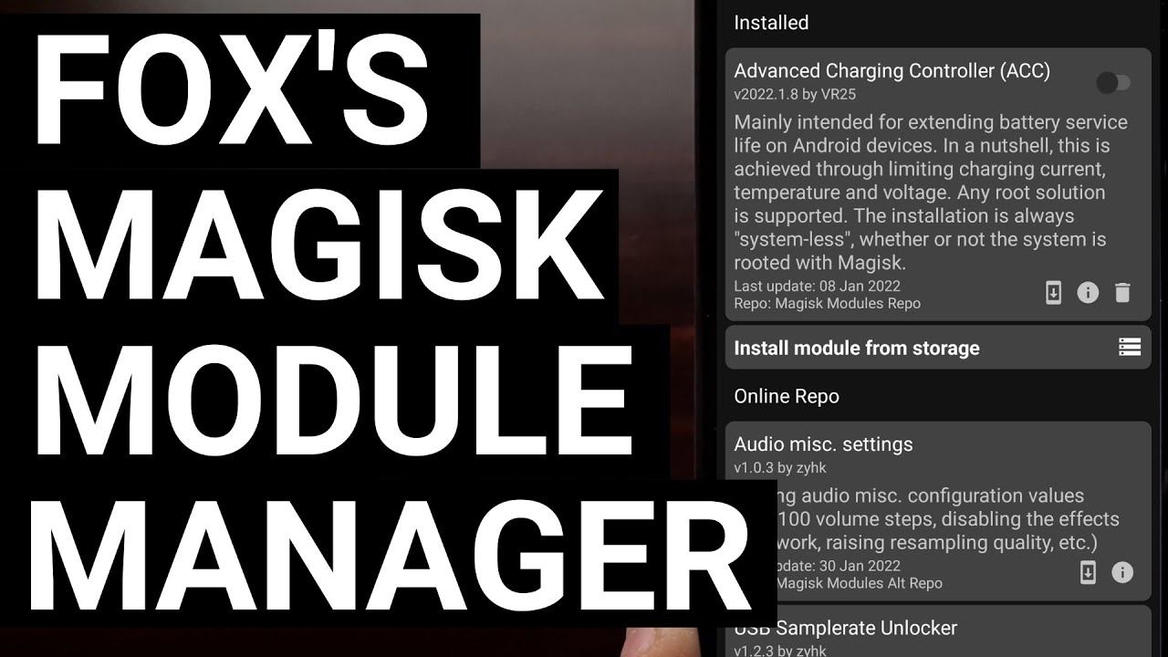 Magisk Module Manager Offers Up to Date Repository for the Community