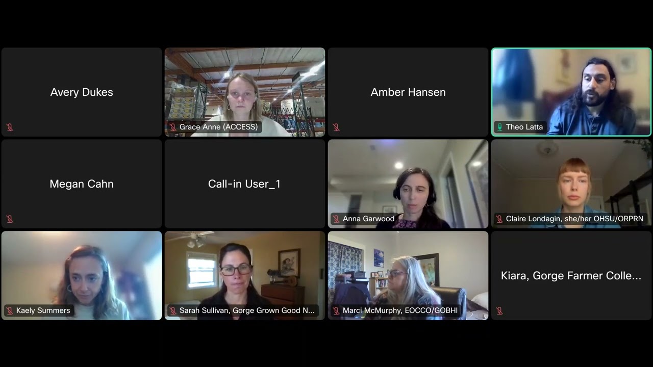 Veggie Rx Quarterly Meeting - 8/28/24