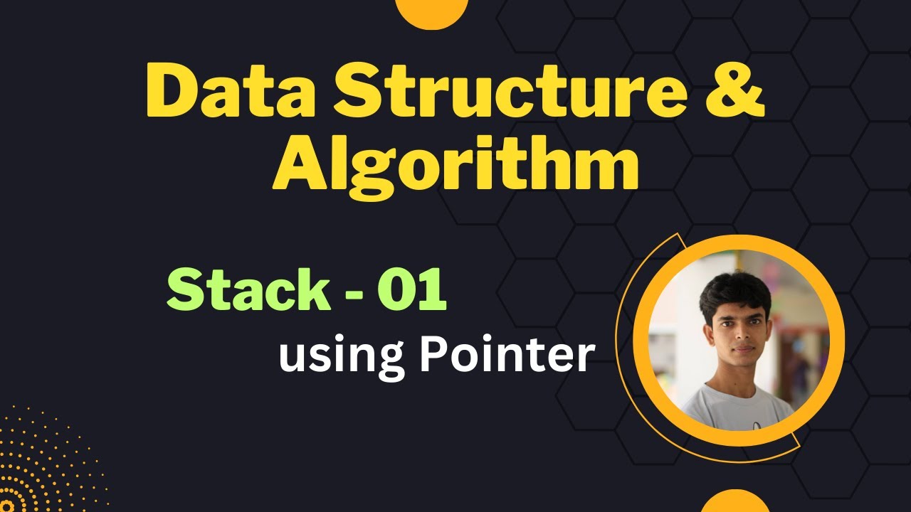 09. Stack using Pointer Part 01 || code implementation in C || Bangla tutorial