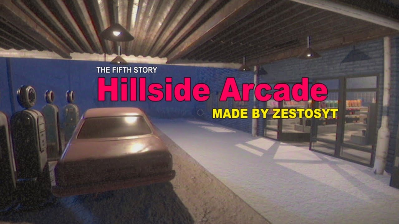 Hillside Arcade Full Gameplay Walkthrough | Indie Horror Game | (No Commentary)