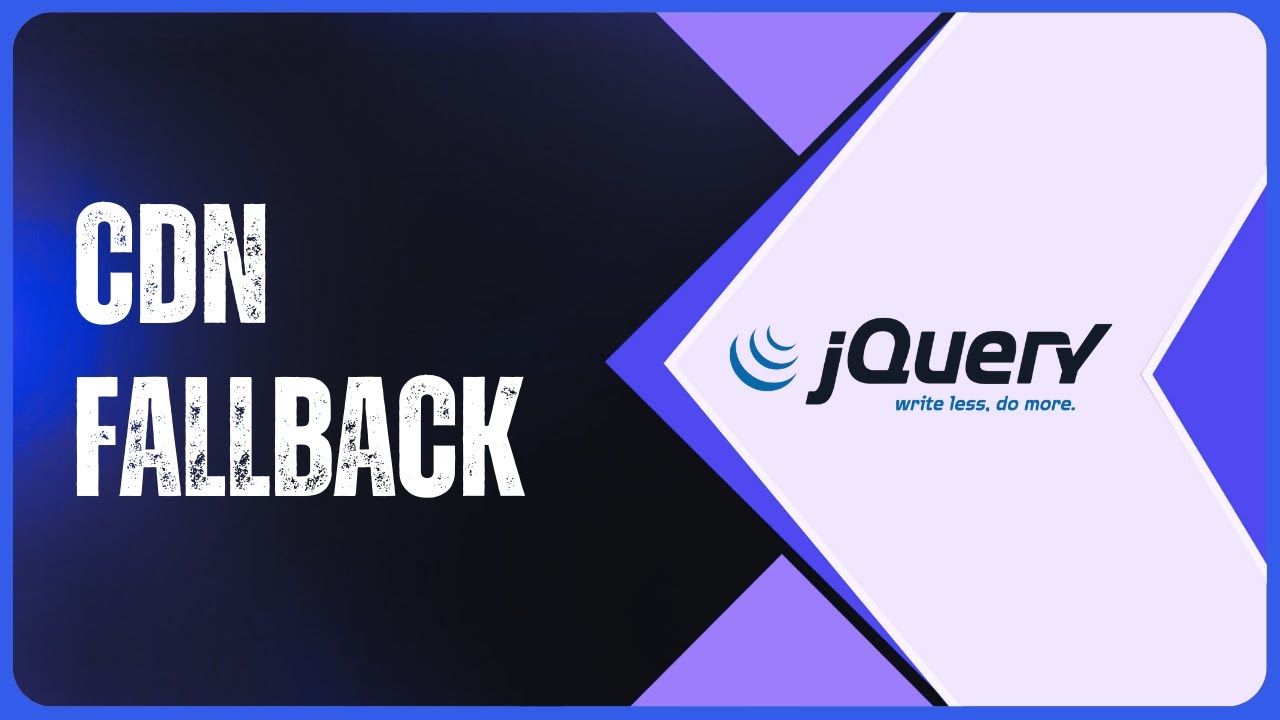 CDN Fallback - Advance jQuery-Web Development