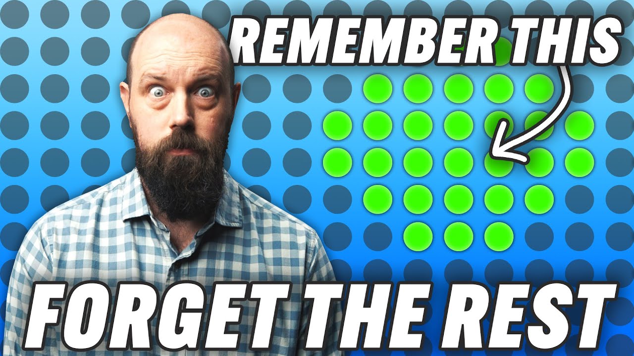 What You DON’T Need to Study for the AP EXAM