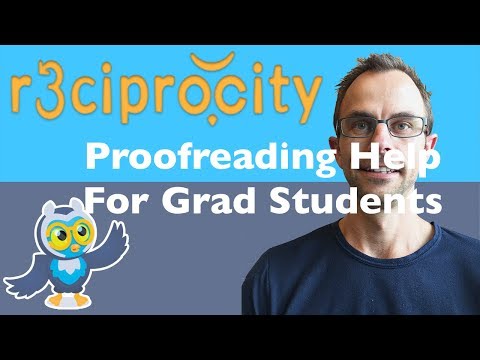 Proofreading Help For Graduate Students ( PhD Writing Software )