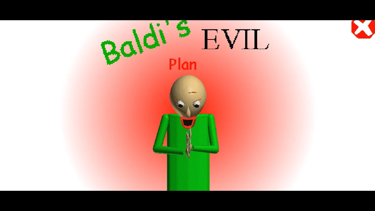 baldi's evil plan