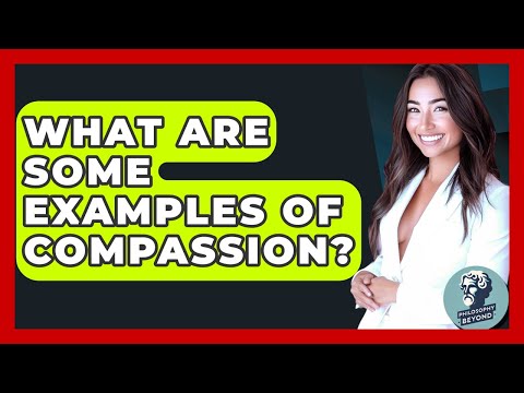 What Are Some Examples Of Compassion? - Philosophy Beyond