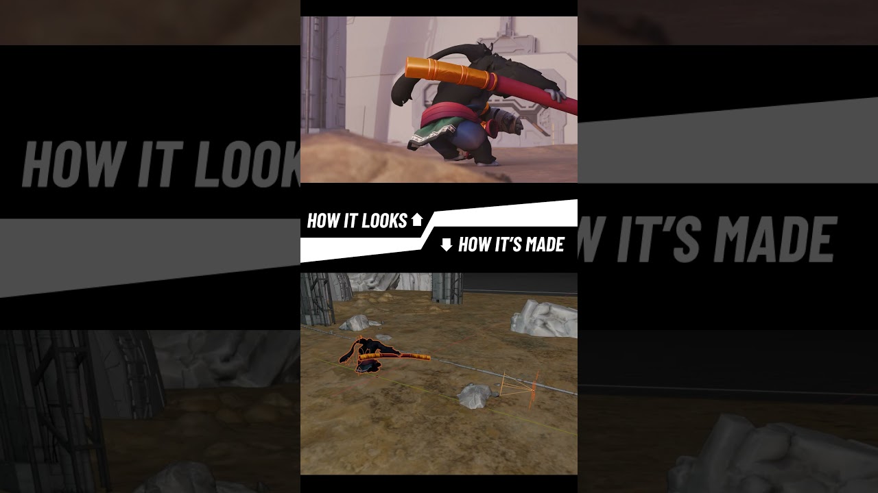 Camera linked transition in Blender 3D