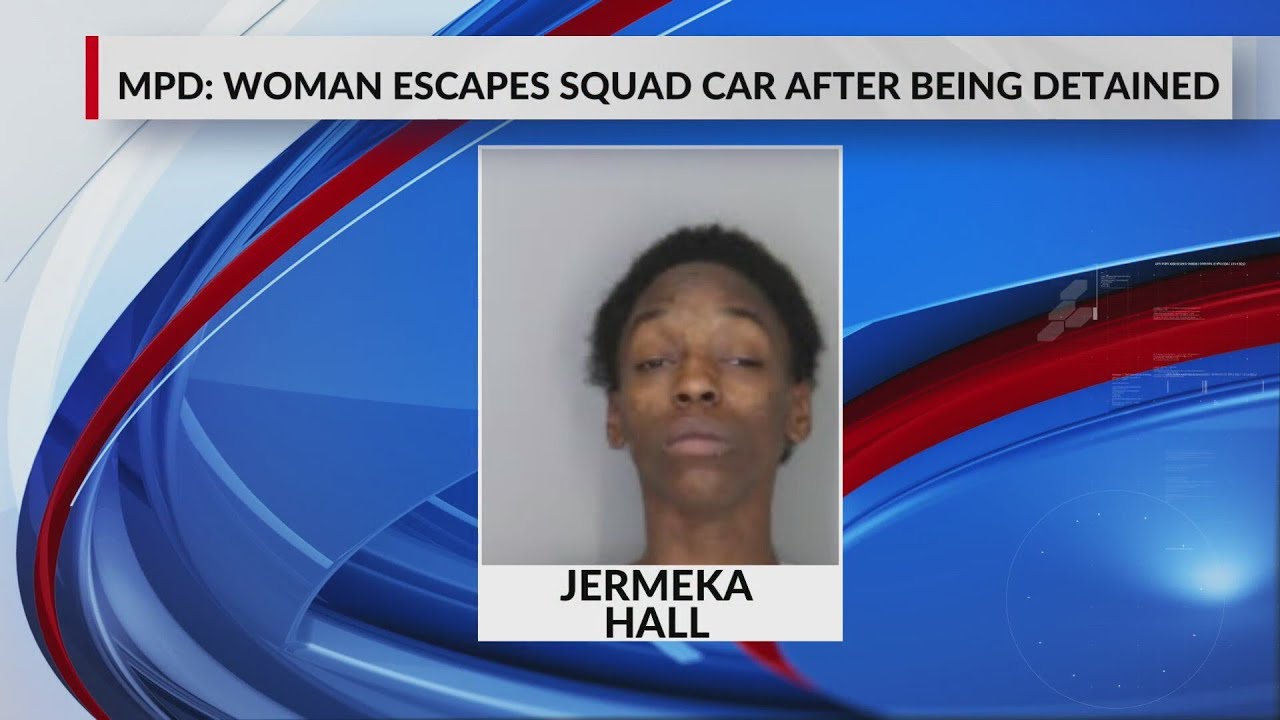 Woman slips out of police cruiser, handcuffs