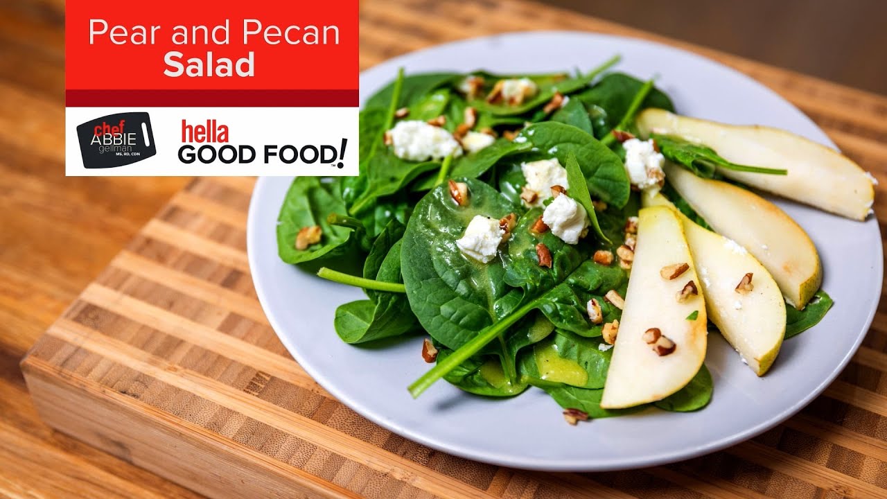 SEASONAL SALAD - Pear and Pecans