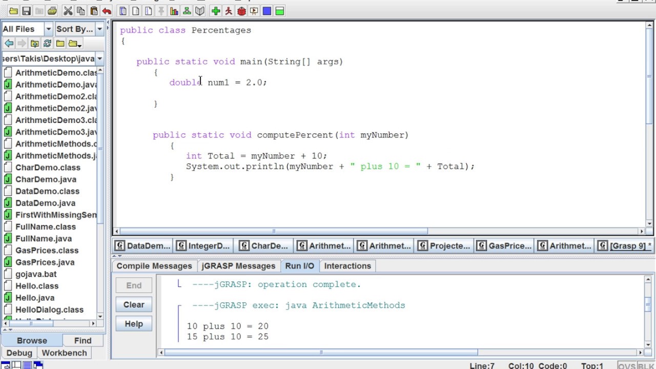 Java Programming - Chapter 3 Exercise 5