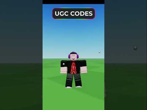 Ugc limited code working codes [REAL!!] #roblox #freeugcitem #viralshort #viralvideo #robloxedit