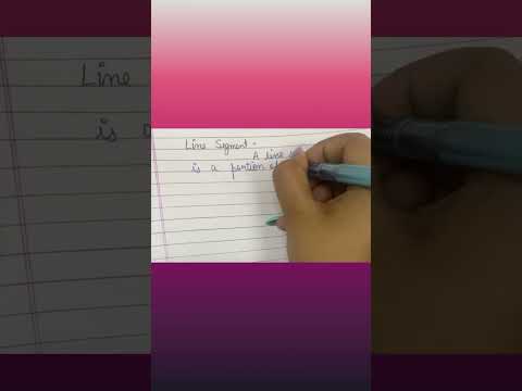 Definition - Line Segment