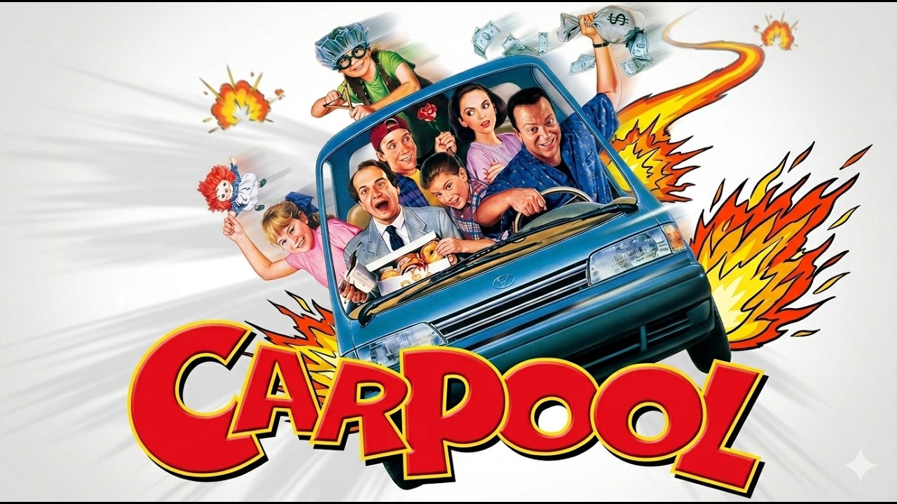 Carpool 1996 Full Comedy Hollywood Movie HD | Old Hollywood Movies | Tom Arnold Movies