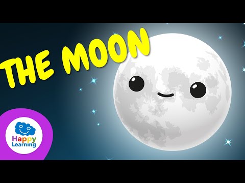 THE MOON | Fun Facts for Kids | Happy Learning πππ