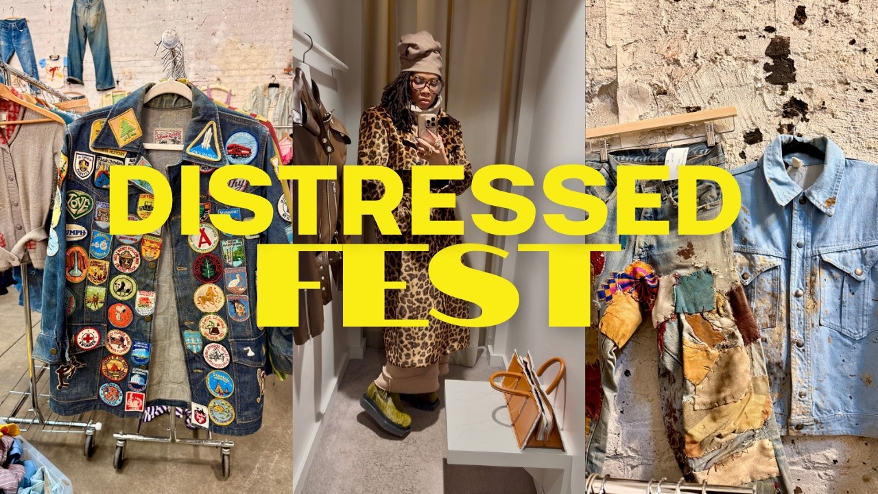 Brooklyn Distressed Fest! Perfectly Worn In Fashion Finds!