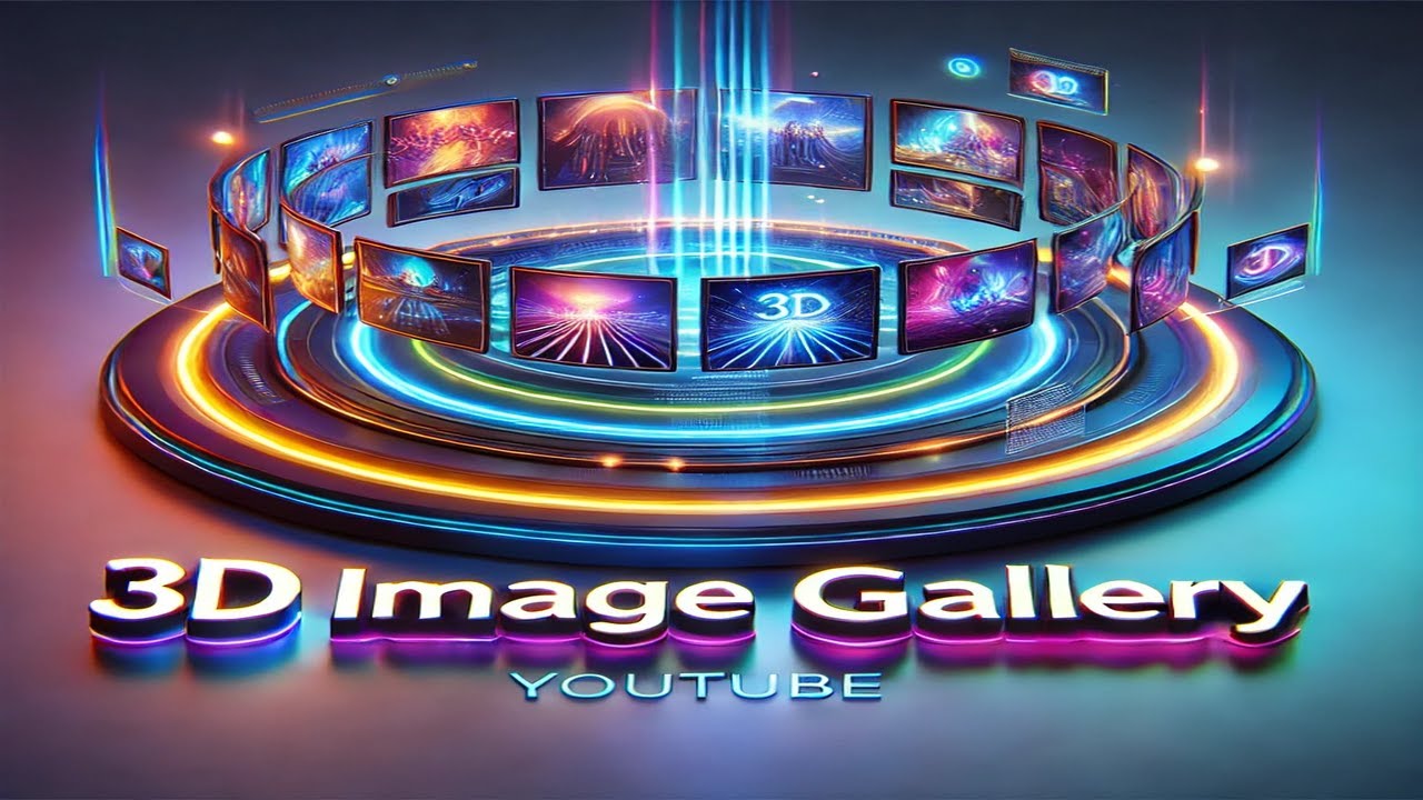 3D Image gallery using pure css #codefordeisgn #css #animation