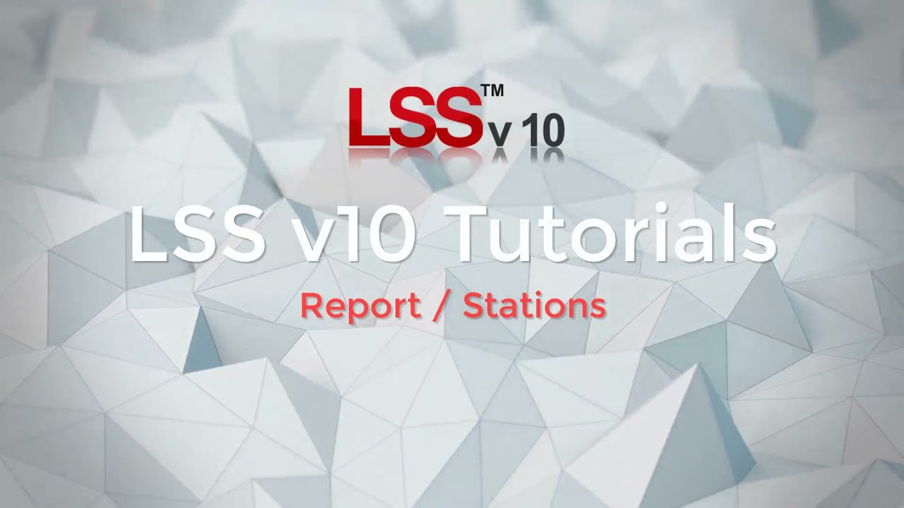 Report Stations Command - LSS Tutorial